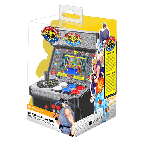 Mini Arcade Street Fighter Ii Champion Edition Micro Player - MetalGame