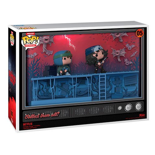 Funko Pop Moment Stranger Things S4 Dustin Eddie Demobats 05 - MetalGame